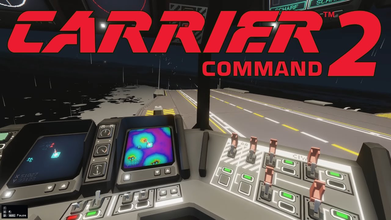 Sprit in Sicht [Lets play GER] in Carrier Command 2 (16) - YouTube