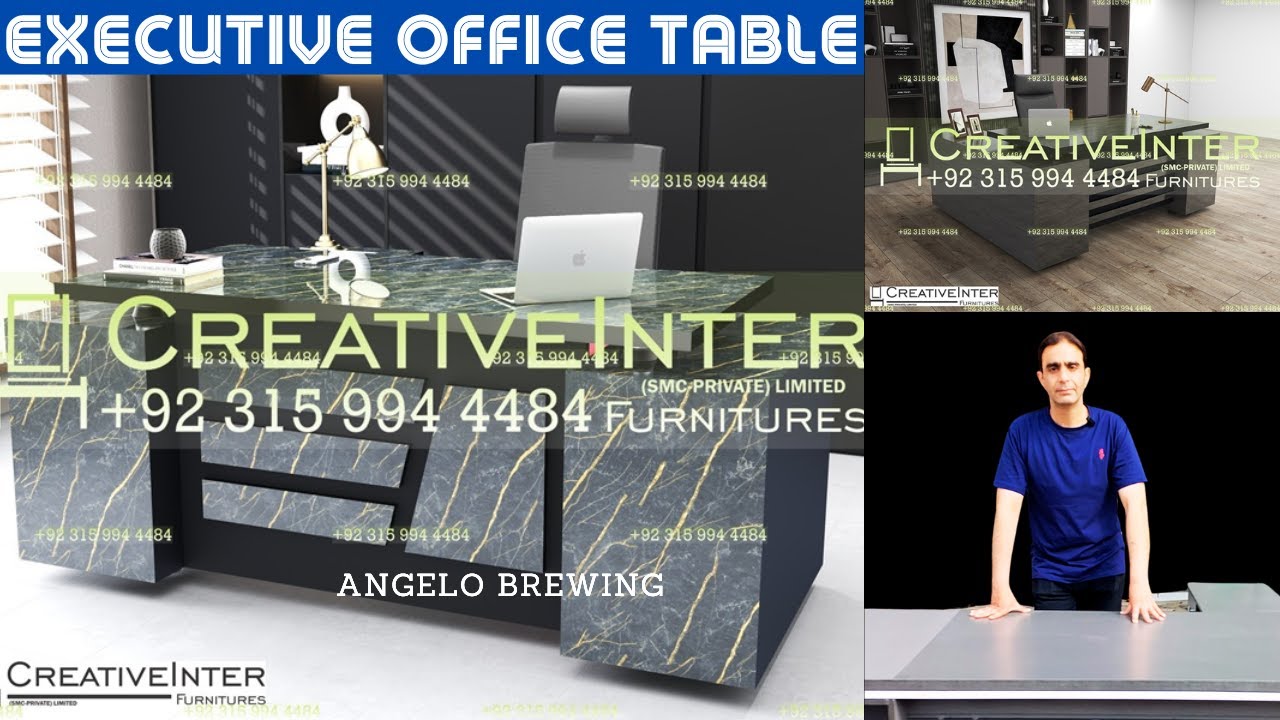 Office Table | Study Table | Creative Inter Furniture | Office Table ...