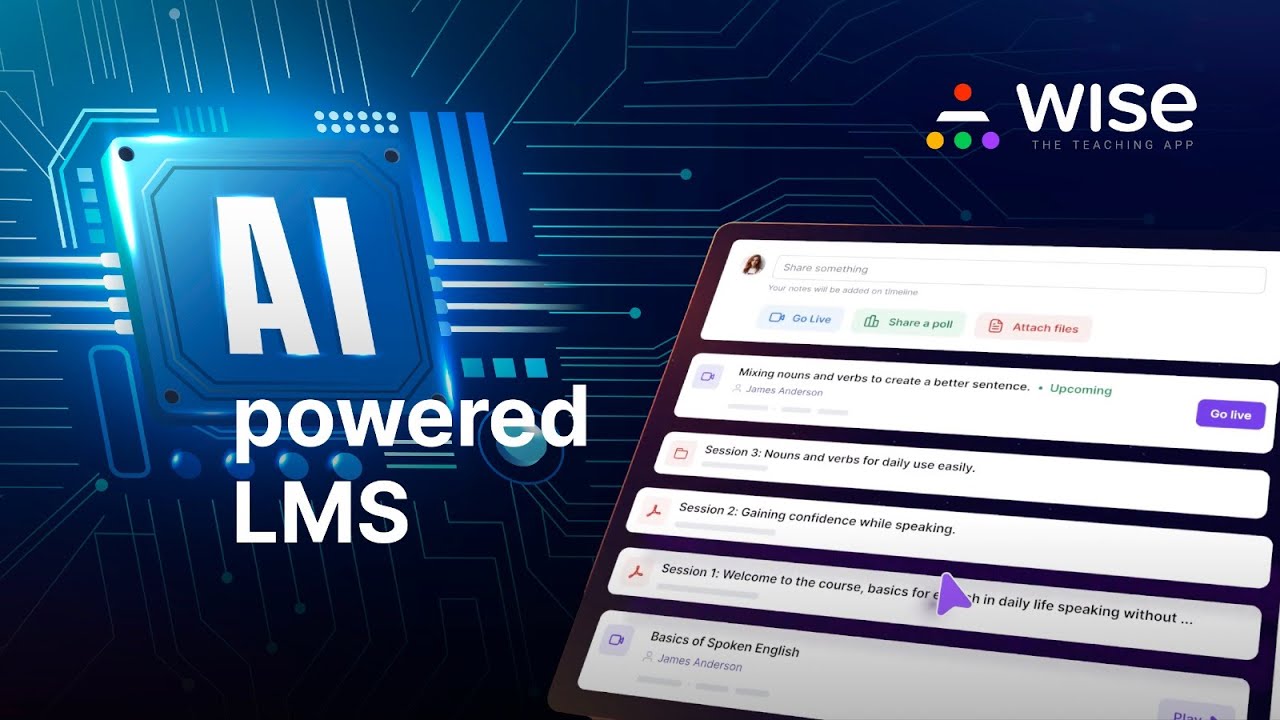 Wise - Best Tutor Management Software - The only Tech your EdTech will need - YouTube