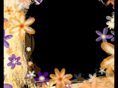 Yellow Flower Photo Frame Animation Motion Graphics HD - YouTube