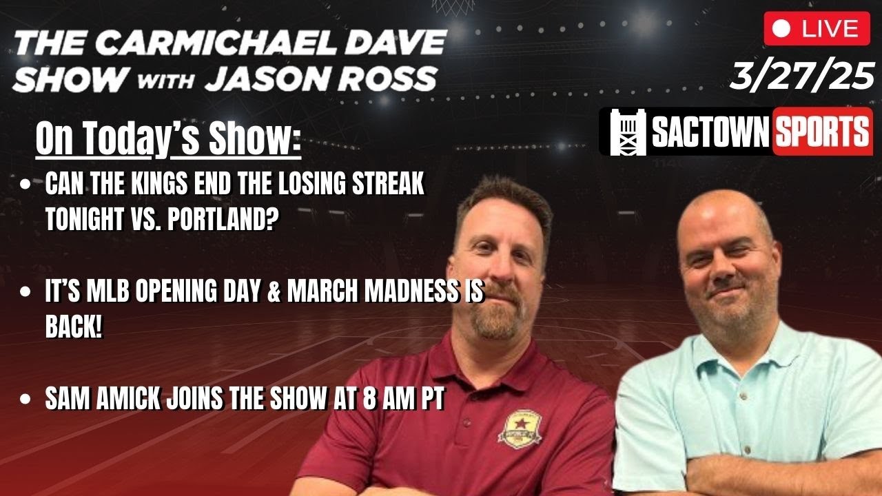 Will the Kings snap their losing streak tonight? | The Carmichael Dave ...