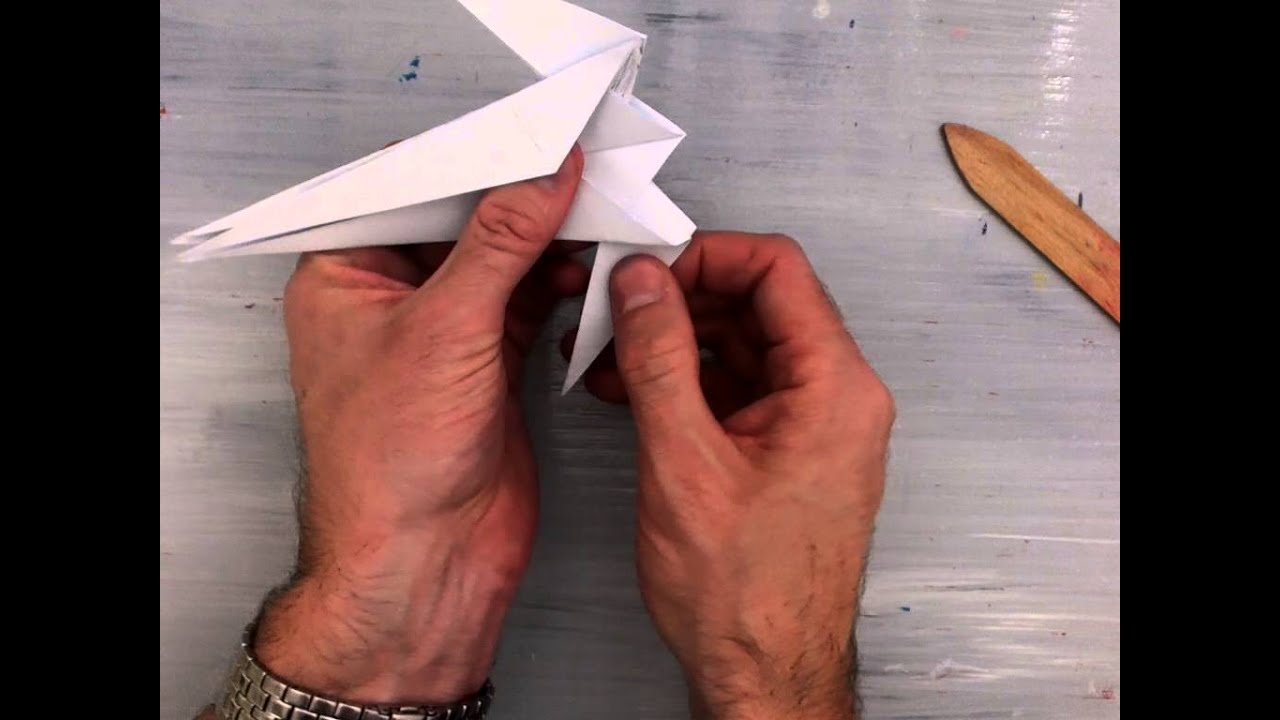 Origami Pelican (Kasahara) - YouTube