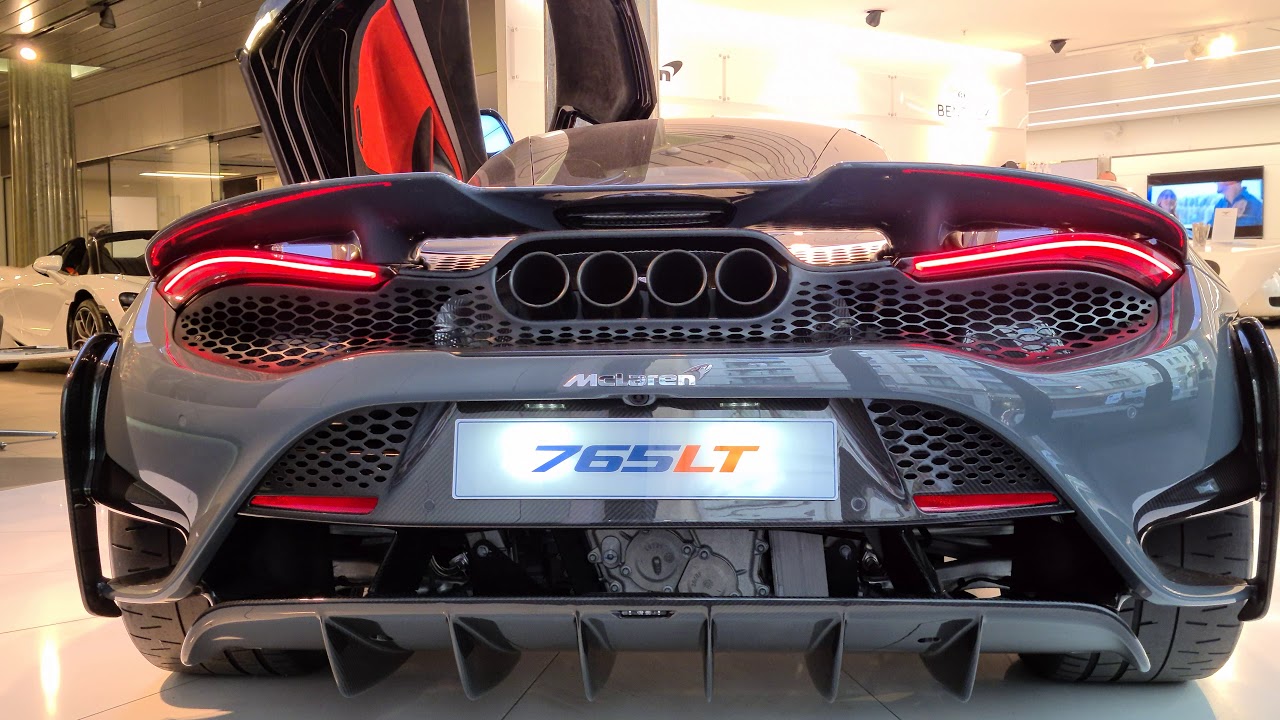 [8k] REAR of McLarem 765LT in SUPERDETAIL. Rear ONLY! In huge 8k ...