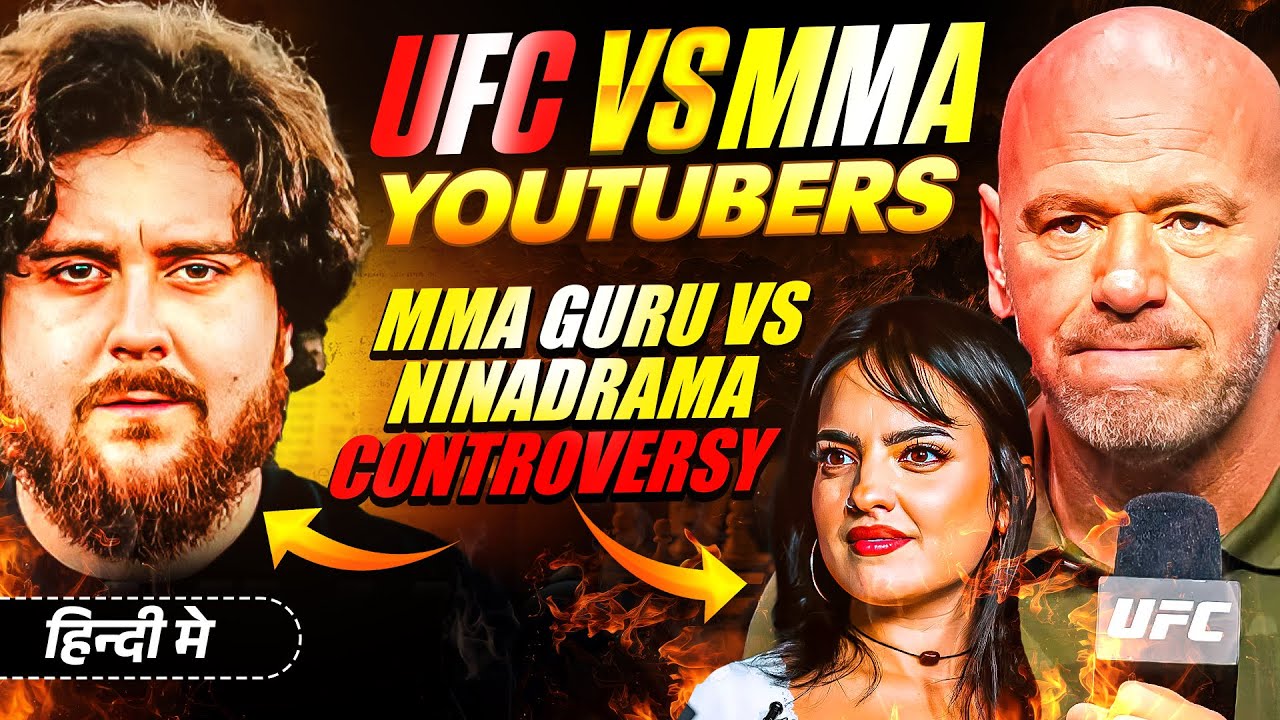 MMA GURU vs NINA DRAMA Controversy EXPLAINED | MMA Youtubers Message to ...