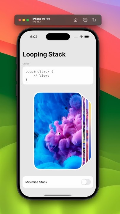 Let’s create a Cool Looping Stacked Cards Using SwiftUI | #apple | #ios - YouTube