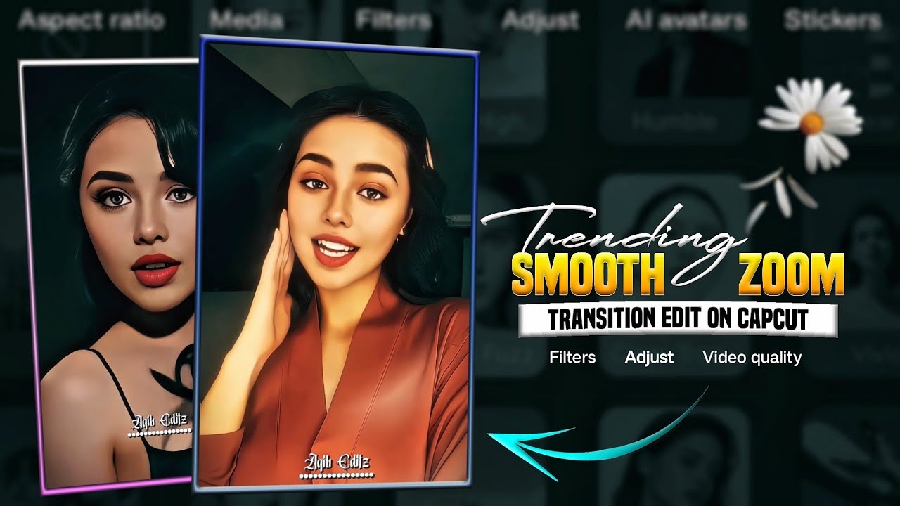 How To Edit Smooth Zoom In Transition In Capcut 👁️‍🗨️ Zoom + Shake Like ...