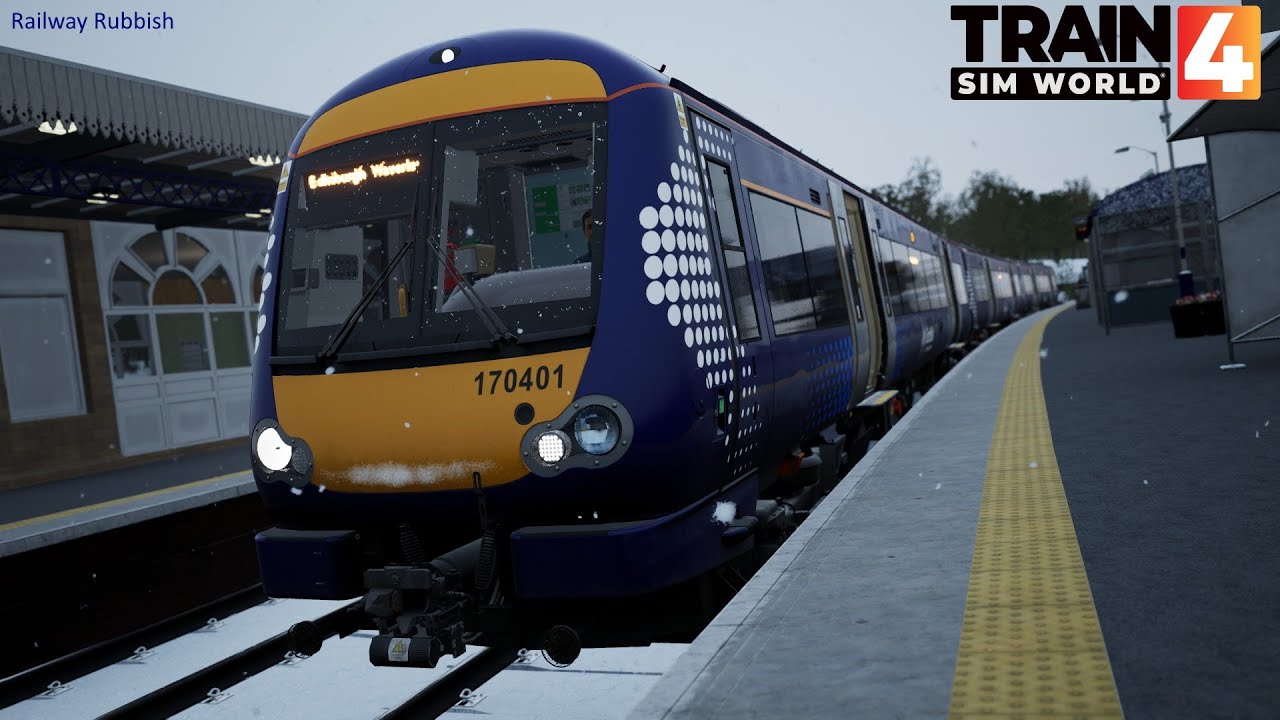 Railway Rubbish - Fife Circle Line - Class 170 - Train Sim World 4 ...