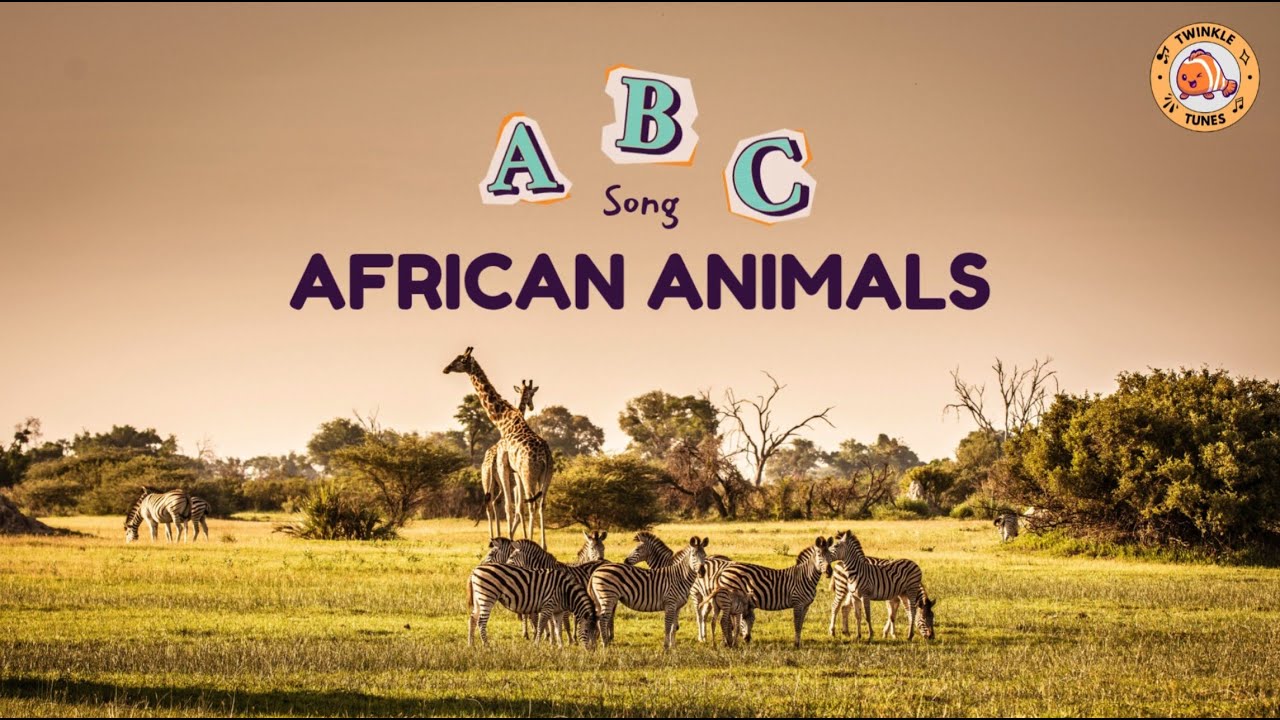 ABC Song - African Animals - #singing & #learning #abcd - YouTube