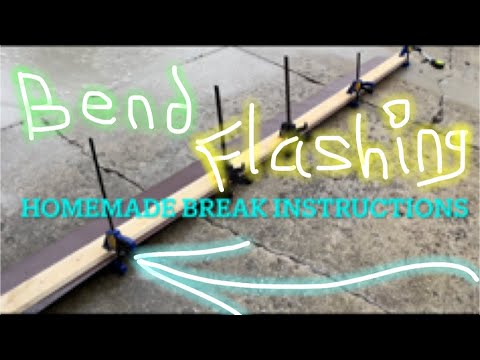 How to bend flashing quick & easy instructions guaranteed - YouTube