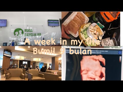 A week in my life #3 | bumil 9 bulan