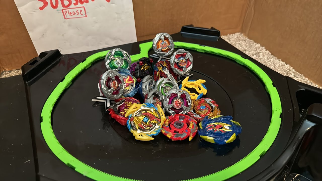 Cross Gen Custom Beyblade Tournament Live - YouTube
