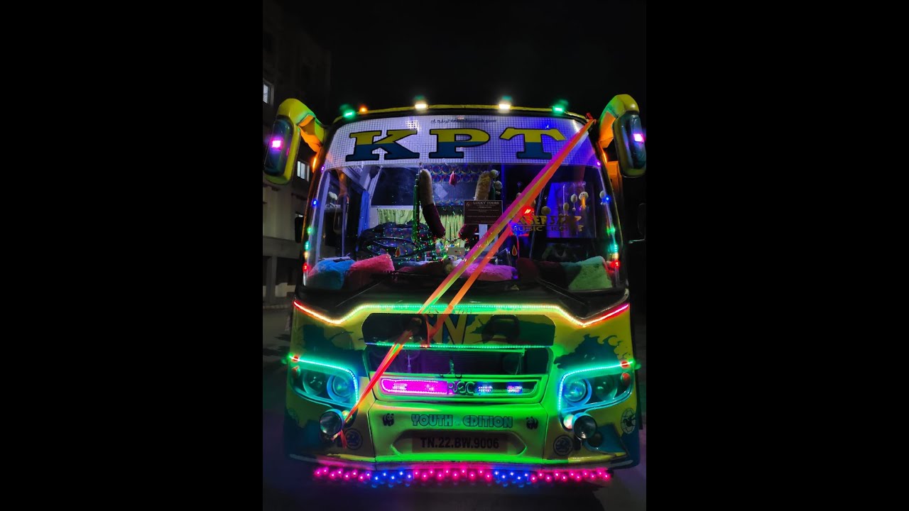 KPT TOURIST BUS | TN MASS TOURIST BUS | LUCKY TOURS - YouTube