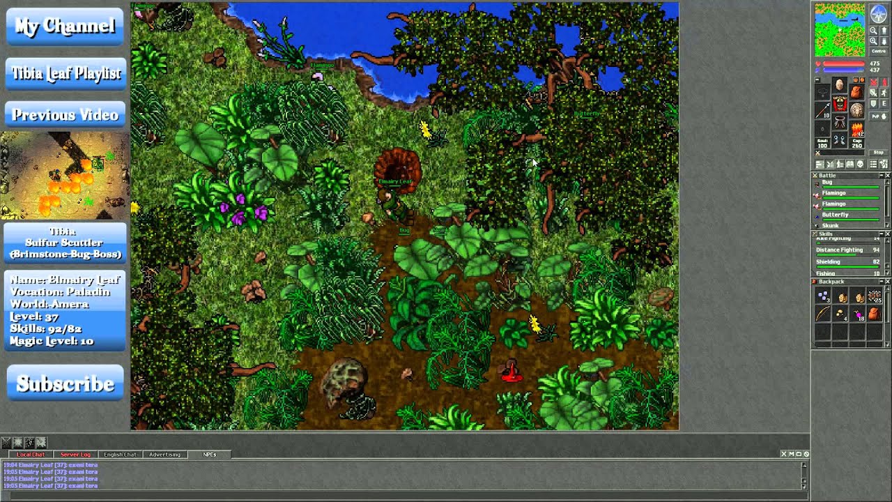 Lets Play Tibia: Carniphila Boss, Deathbine. (ENG) - YouTube