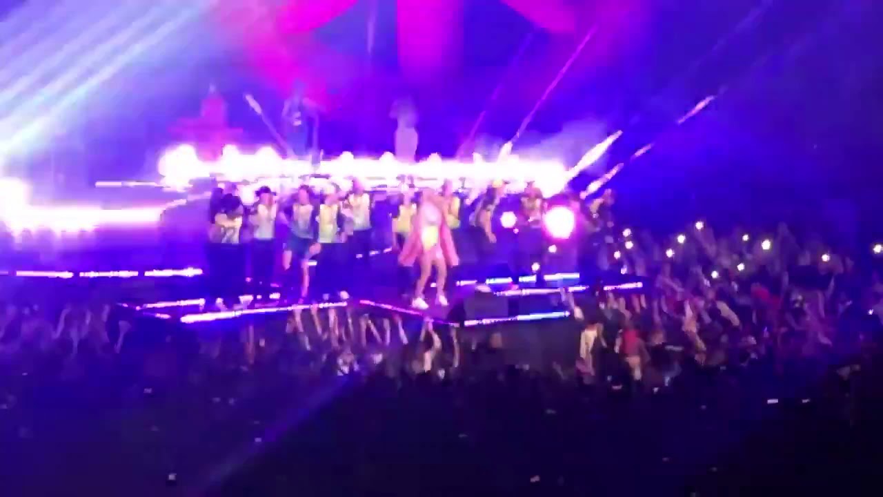 Australia celebrating a World Cup win with Katy Perry on stage - T20 ...