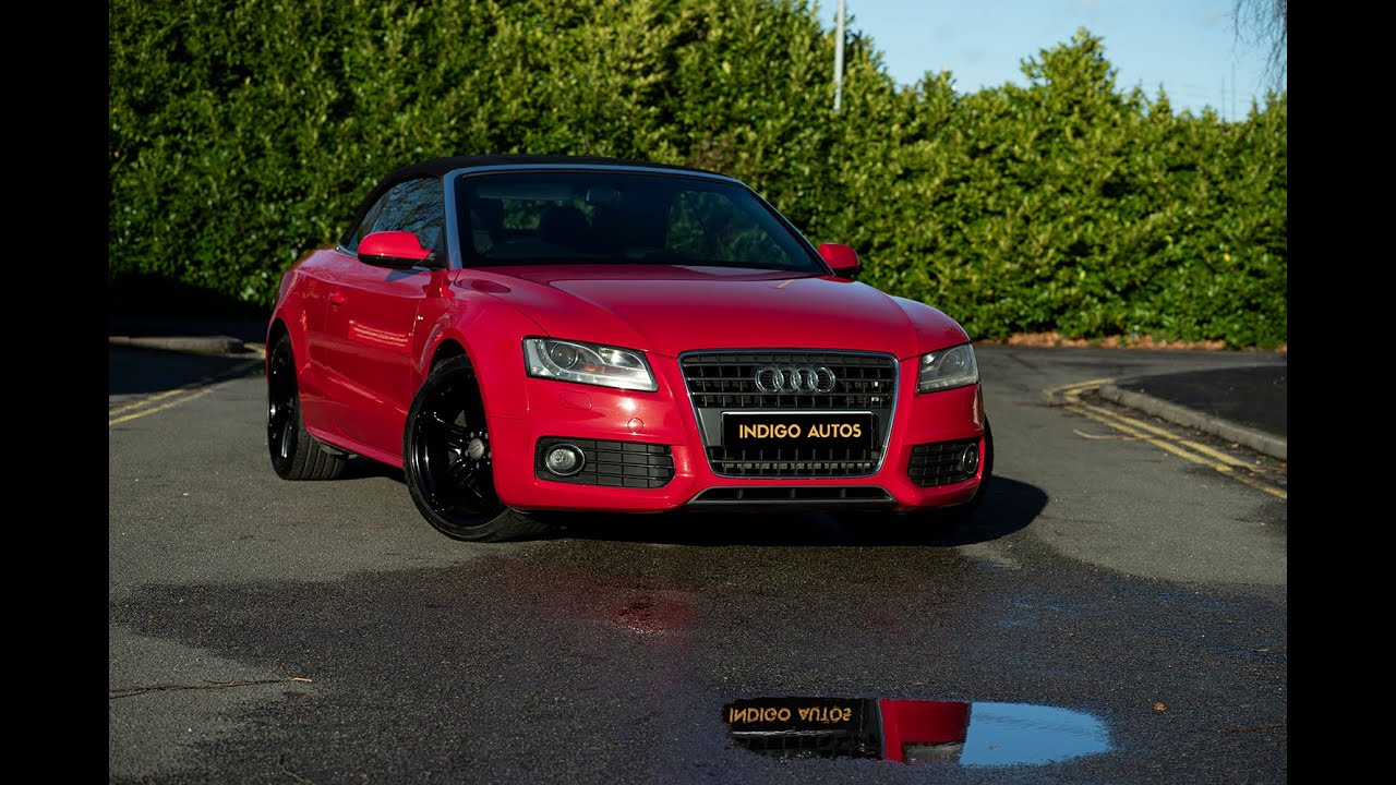 Red Convertible Audi A5 Movie - YouTube