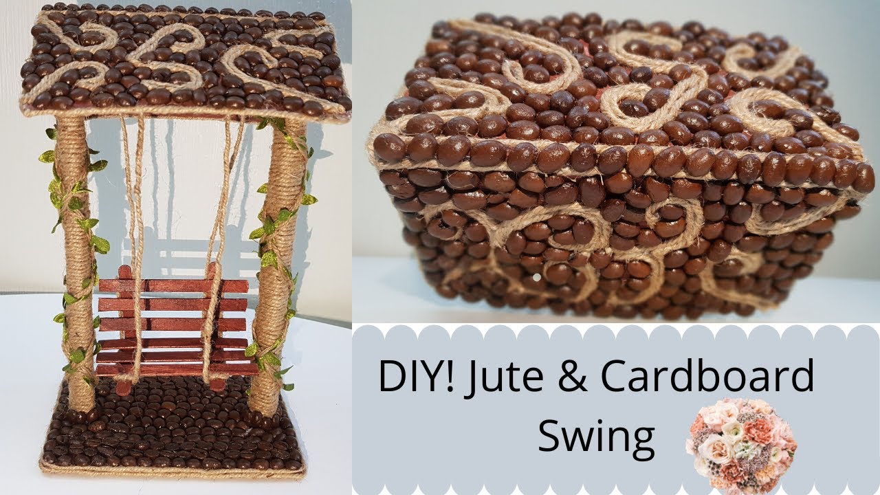 DIY! Jute and Cardboard Swing - Happy Recycling - YouTube
