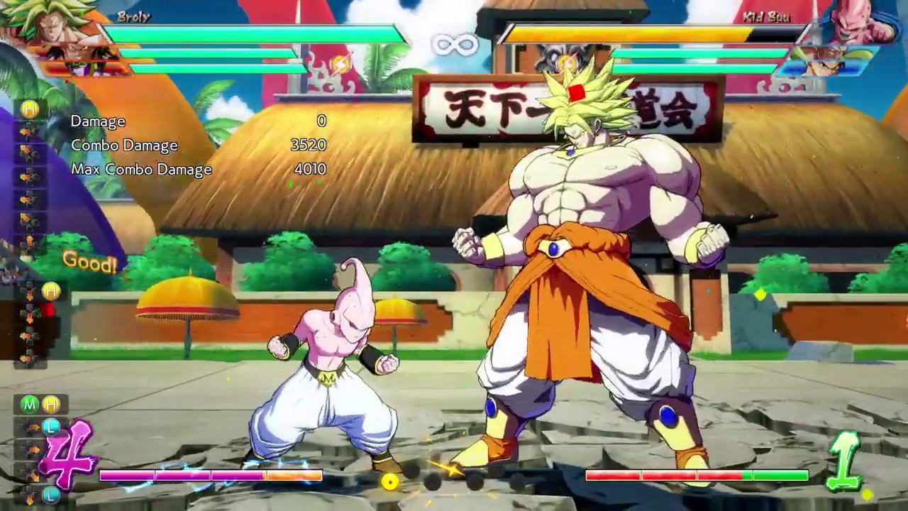 Broly (LSS) Meterless Command Grab Confirm with Broly (DBS) Assist ...