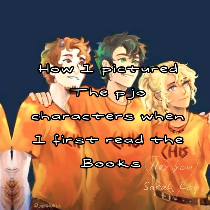 How I pictured the pjo characters #percyjacksonedit #edit #percyjackson ...