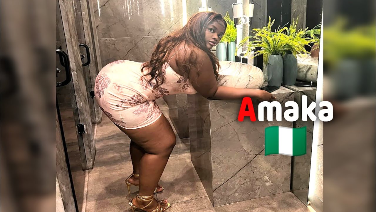 Maya Amaka 😍 Naturally Endowed Nigerian Plus Size Fashion Model N Influencer - Biography ...