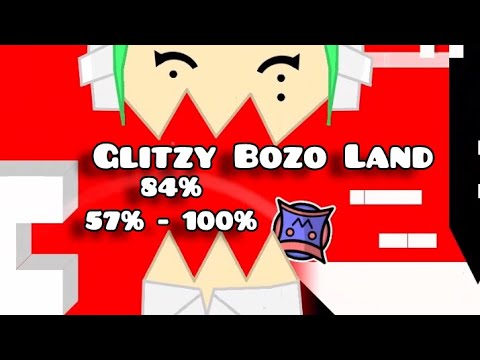 Glitzy Bozo Land 84% & 57% - 100% | Unrated Extreme Demon - YouTube