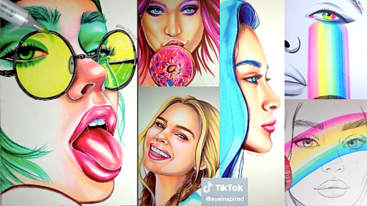 ODDLY SATISFYING ART Tik Tok | Tiktok Inspiration & Motivation skilled ...