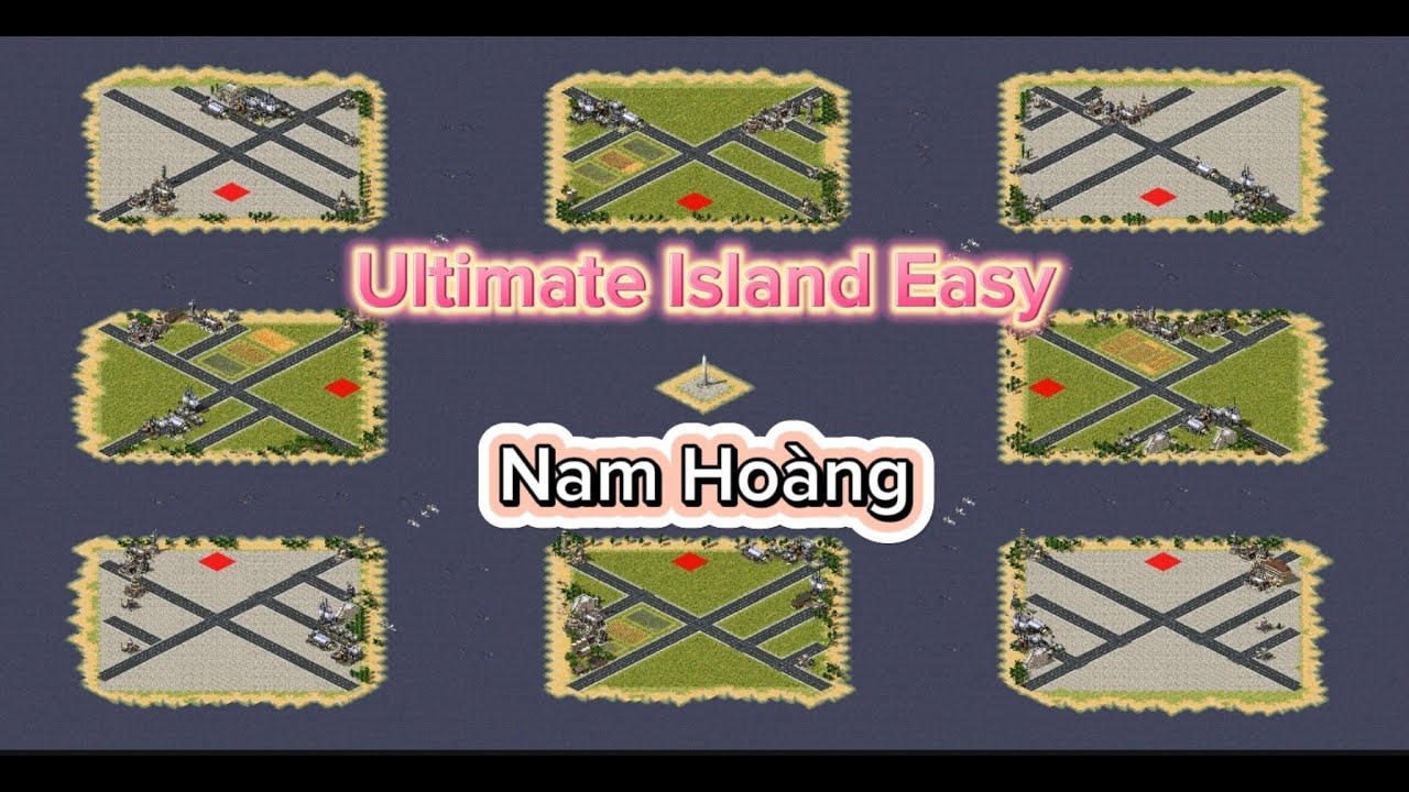[Red Alert 2] _ Ultimate island Easy - YouTube