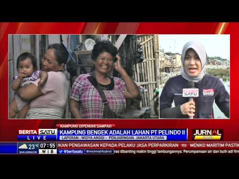 Penampakan Lautan Sampah di Kampung Bengek