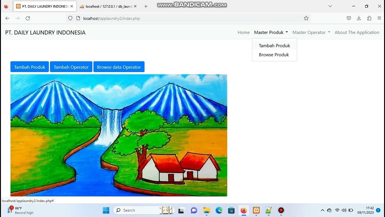 demo program UTS pemrograman web 2 - YouTube