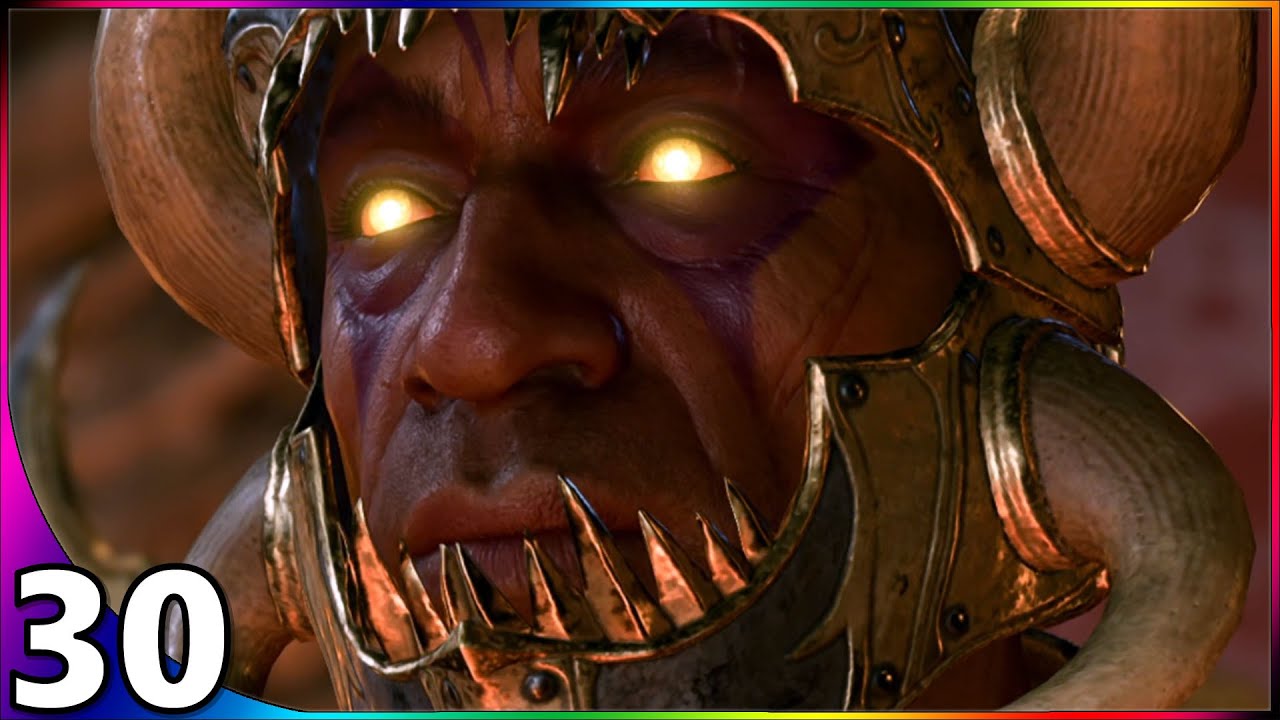 BALDURS GATE 3 Let's Play #30 | Sarevok Anchev Boss Fight - YouTube