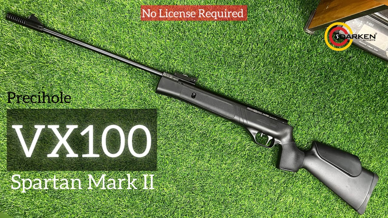 VX 100 l Spartan Mark II l Air Rifle l Darken Sports - YouTube