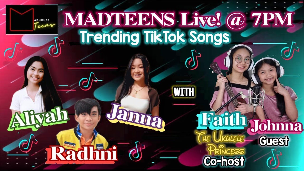 MADTeens FRIDAY LIVE! Trending Tik Tok Songs. - YouTube