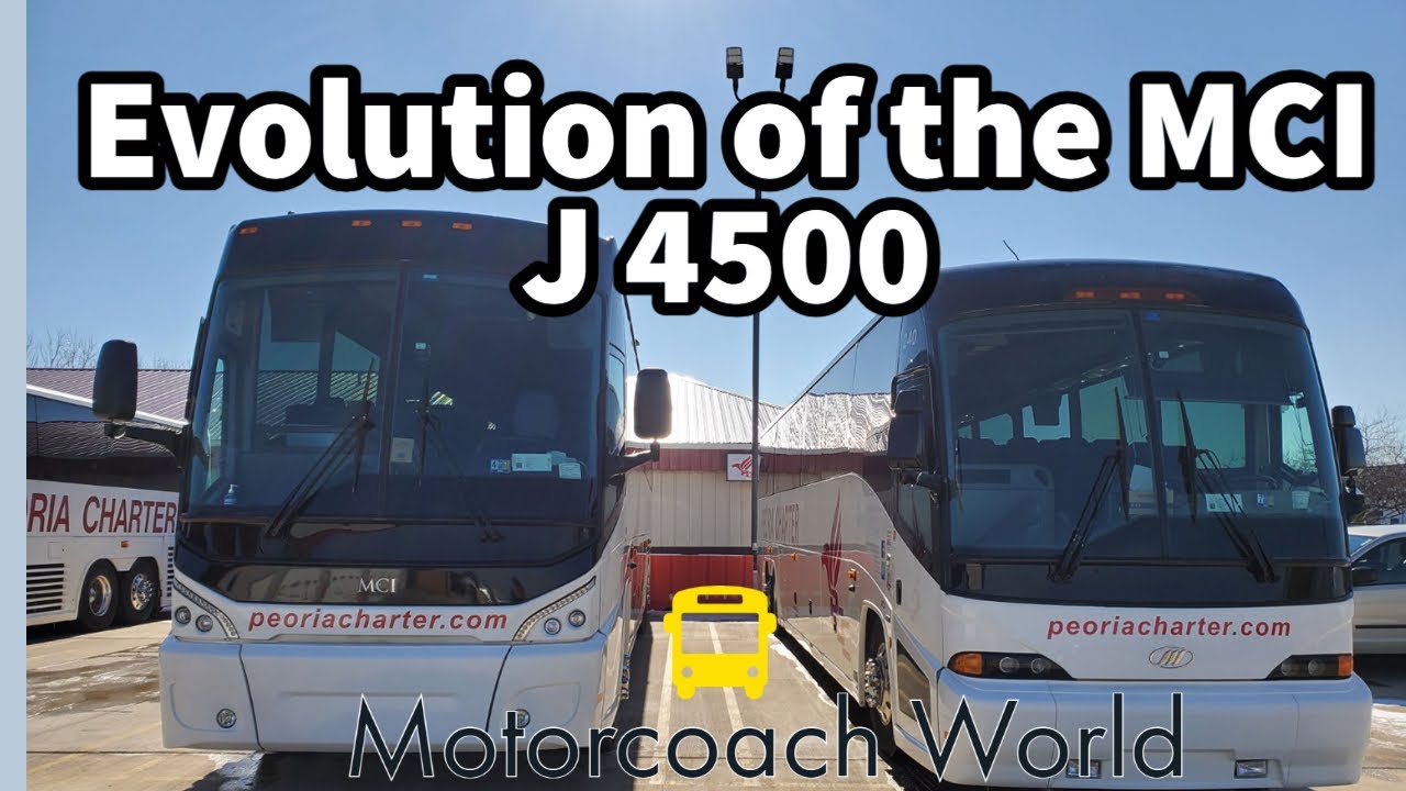 Evolution of the MCI J4500 - YouTube