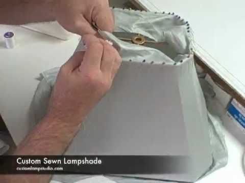 Making a Custom Lampshade - YouTube
