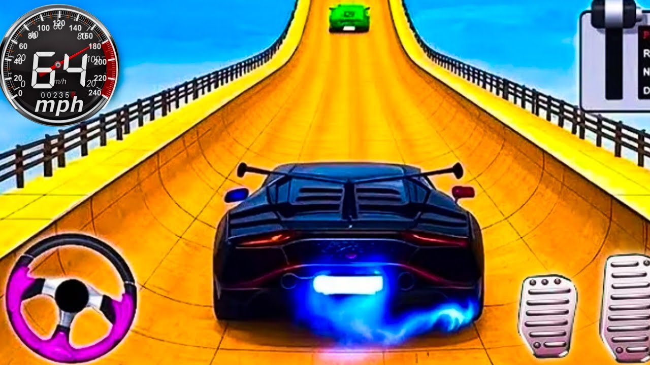 Ramp Car Racing: Stunt Car Game | GT Mega Ramp Car Stunts | Android ...