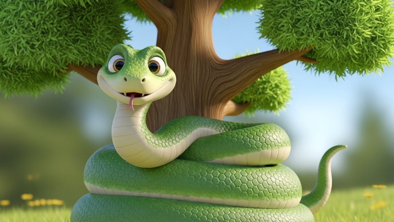 Animal Song for Kids | Learn Wild Animal Names | Snake | Kids Rhyme ...