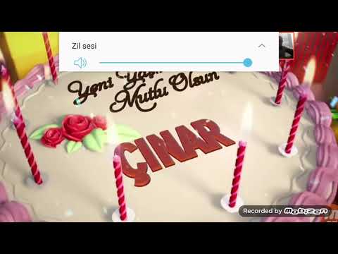 İYİKİ DOĞDUN ÇINAR (İSME ÖZEL DOĞUM GÜNÜ ŞARKISI
