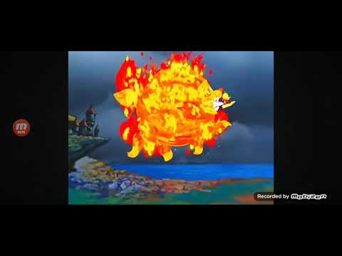 Fire lion inflation - YouTube
