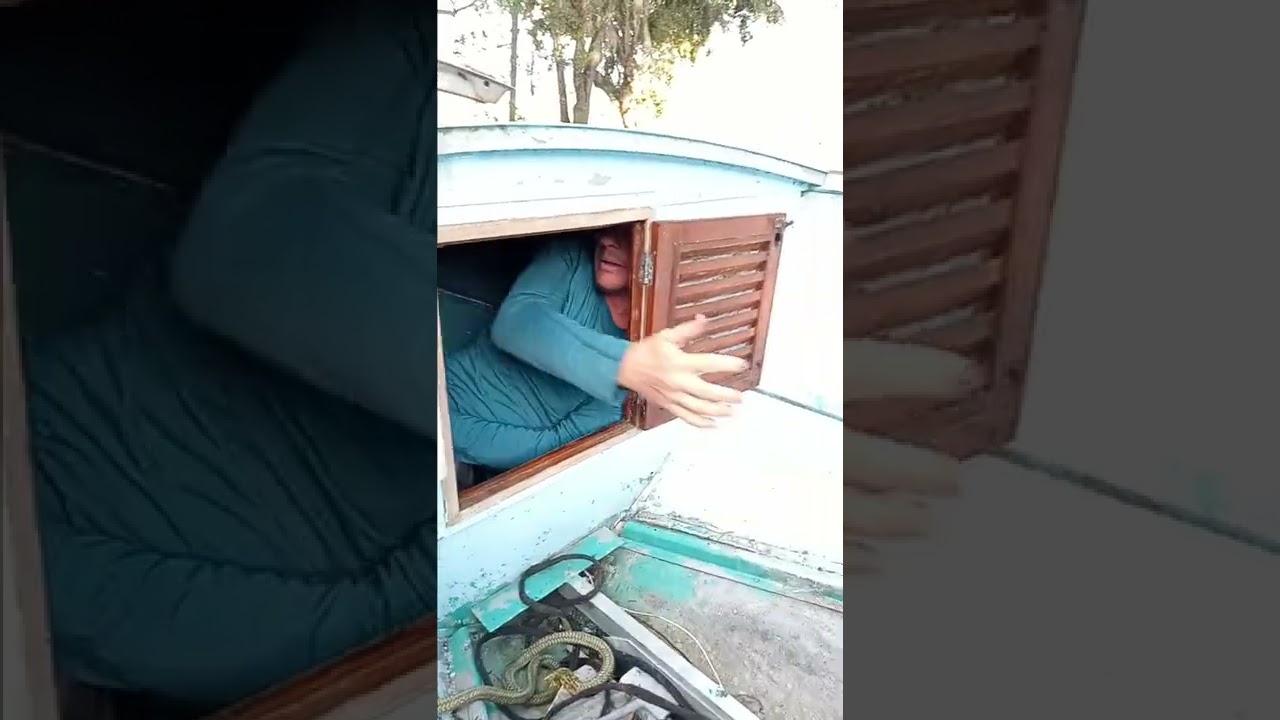big guy in a little boat - YouTube