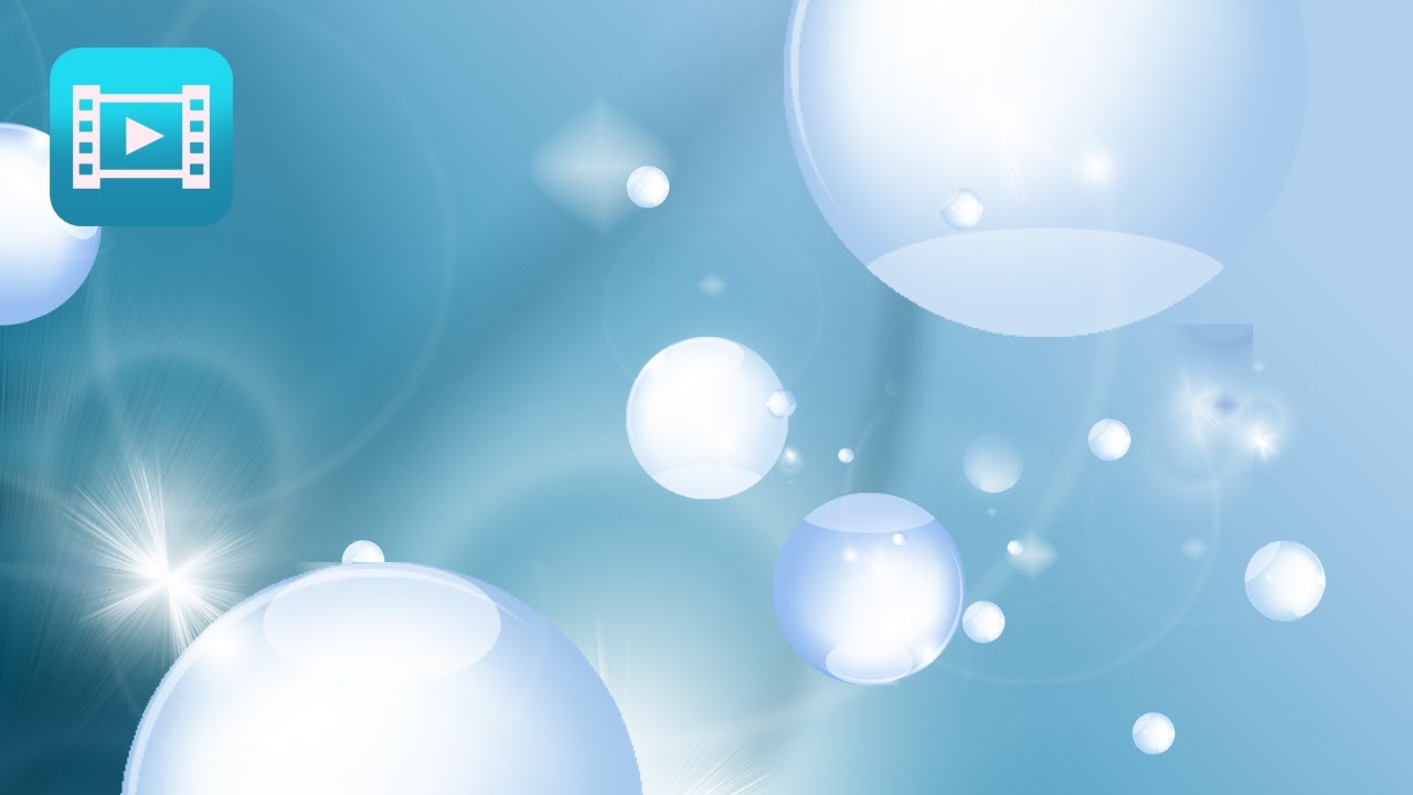 Bubbles Falling | Free For Footage - YouTube