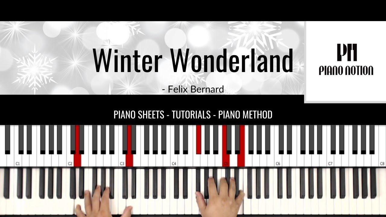 Winter Wonderland | Easy Simplified Version (Christmas Sheet Music ...