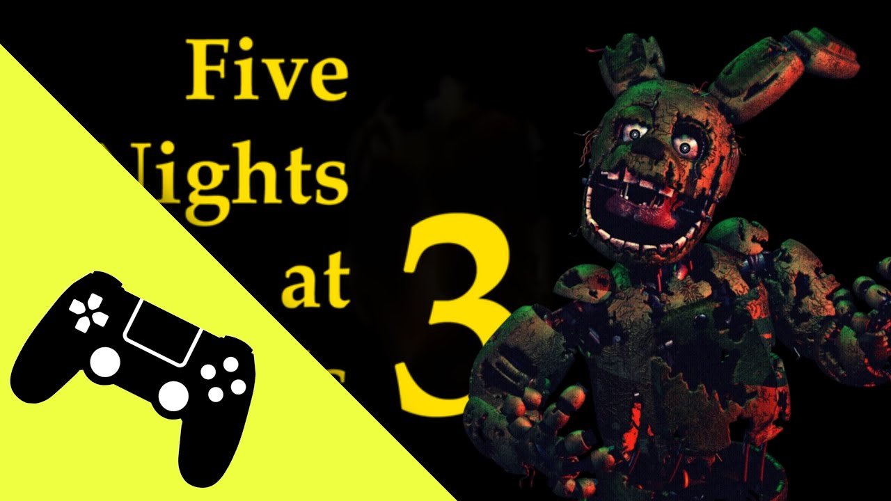 FNaF 3 gameplay (1 year remake) - YouTube