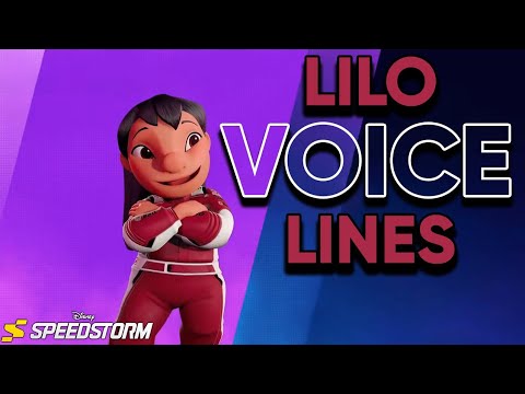 Lilo All Voice Lines | Disney Speedstorm - YouTube