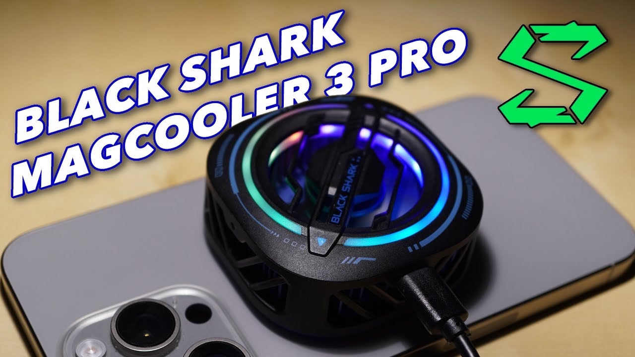 Stay COOL. Best iPhone Fan. Black Shark MagCooler 3 Pro - Unboxing and ...