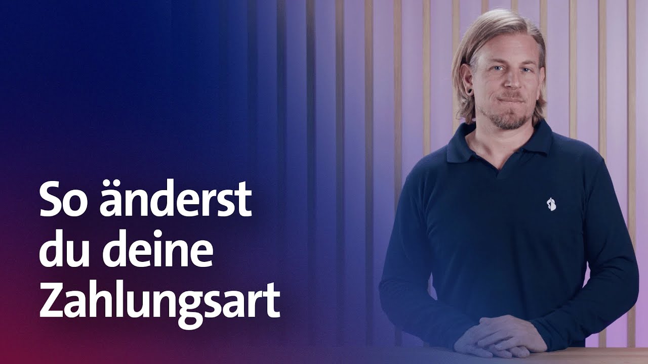 Zahlungsart der Rechnung ändern - Swisscom Help - YouTube