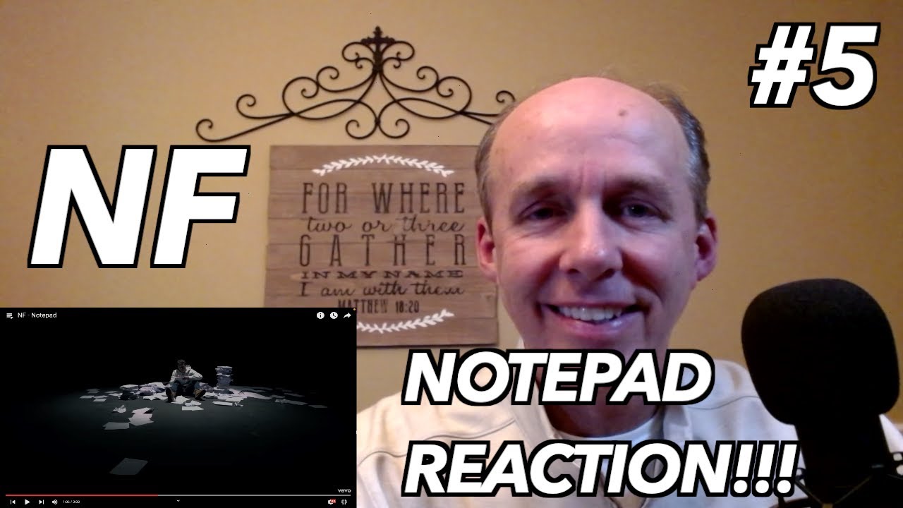 PSYCHOTHERAPIST REACTS to NF- Notepad - YouTube