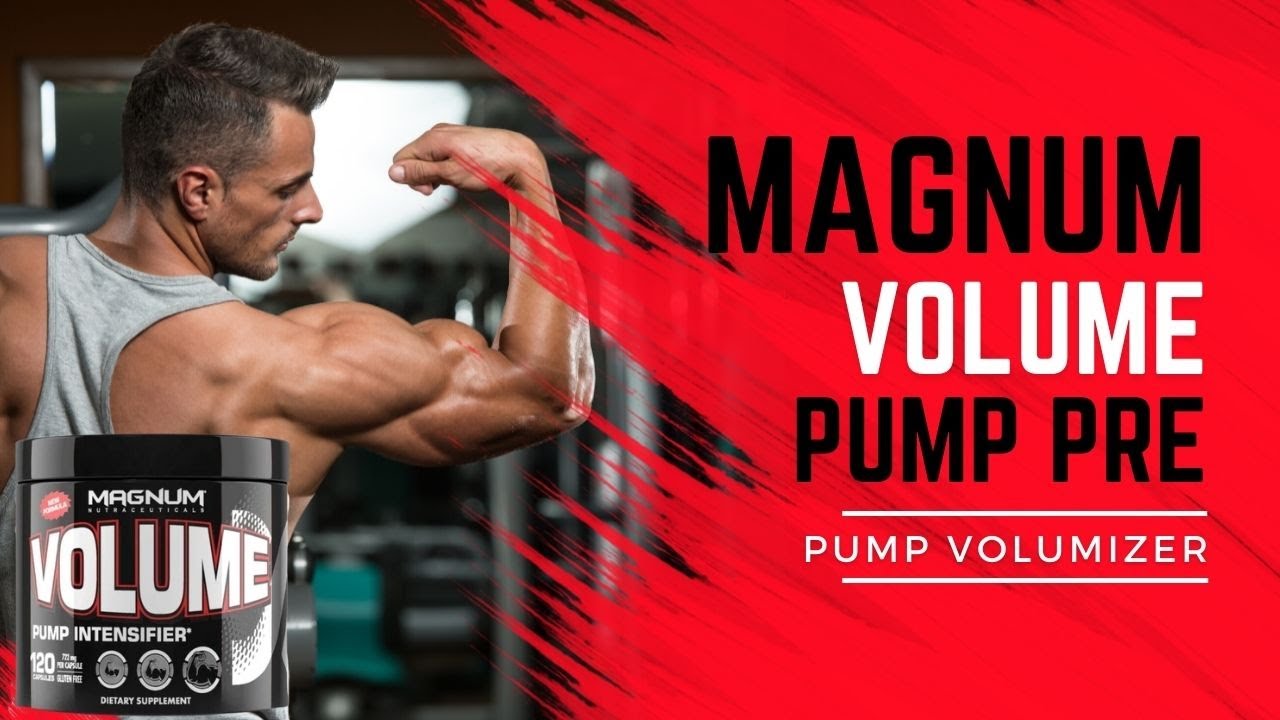 Magnum Volume Pump Intensifier | Non-Stim Capsule Pump Pre-Workout ...