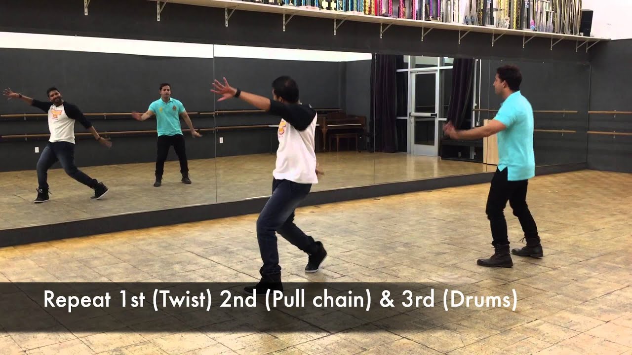 Bollywood Flash Mob Dance Tutorial - YouTube