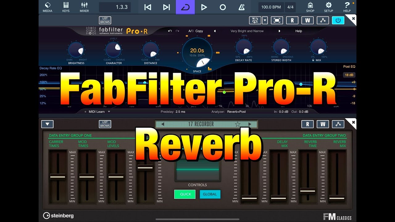 FabFilter Pro-R - High End Reverb - Tested with Piano, Drums & Synth in ...