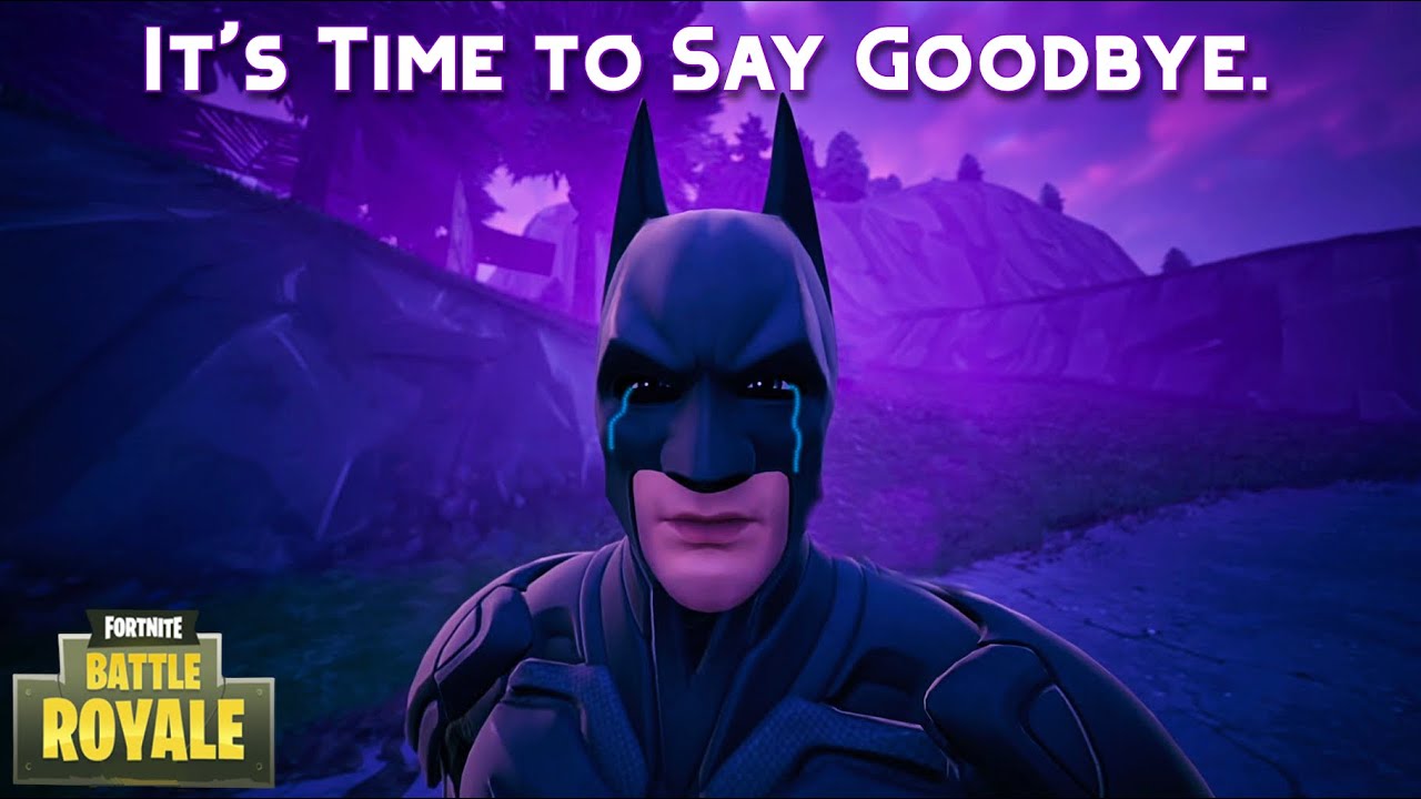 Saying Goodbye to Fortnite - YouTube