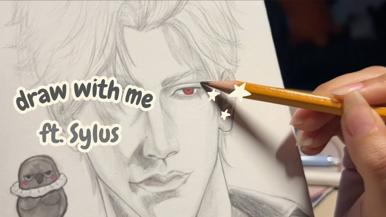 drawing husband #2 // Sylus Love and Deep Space 🎧⋆🖇₊˚ෆ - YouTube
